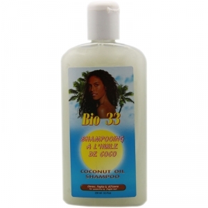 Bio 33 : Shampoing à l'huile de coco - 250ml - SaBa-cosmetiques