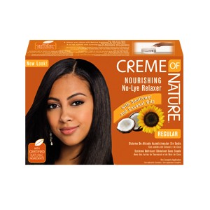 Creme of Nature : Kit Défrisage Nourishing No Lye Relaxer - Regular ...