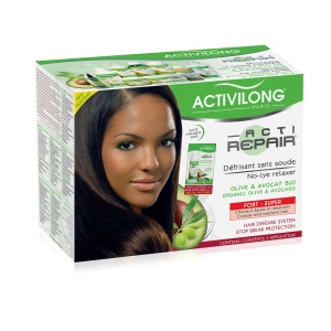 Activilong Actirepair : Kit Défrisant à l’huile d'Olive et d’Avocat Bio ...