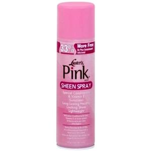 Luster's Pink : Sheen spray - Brillantine conditionnante avec vitamine ...