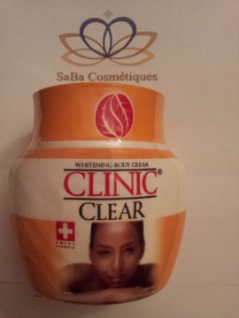 Clinic Clear : Crème unifiante peau noire - SaBa-cosmetiques