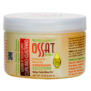 Ossat Naturals : Crème coiffante - Curling Custard - SaBa-cosmetiques