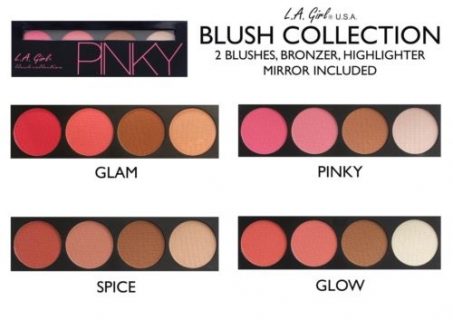 L.A. Girl : Palettes Fard à joues - Beauty Brick Blush Collection ...
